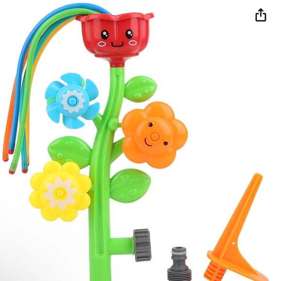 yg sports | Toys | Nwt Sprinkler Water Toy Water Sprinkler Flower Spray ...